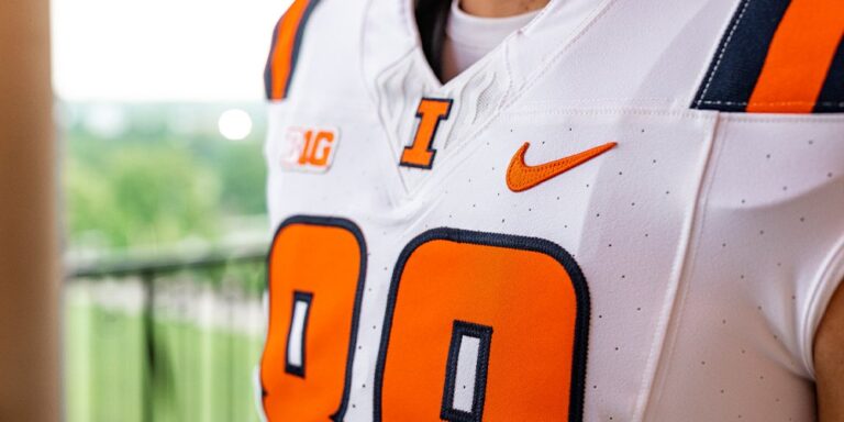 Illini football reveals new uniforms for 2023