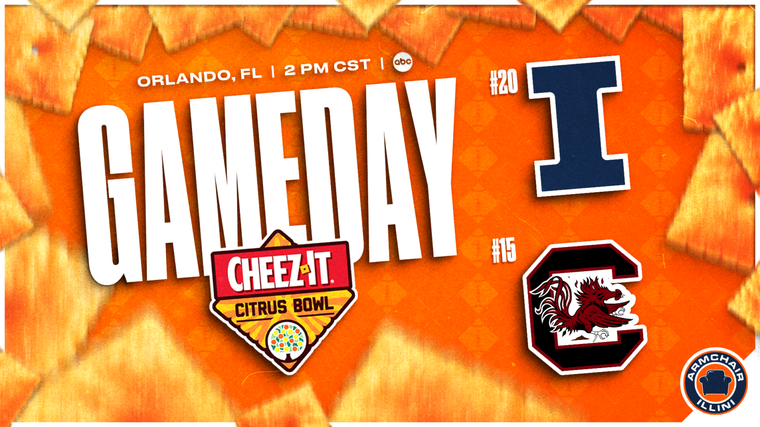 How to watch the Citrus Bowl: Illini vs South Carolina - Armchair Illinois