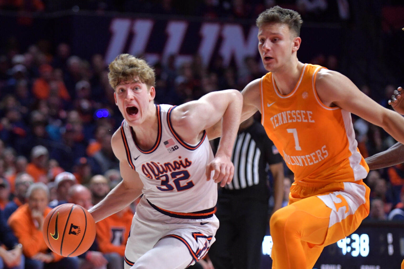 Illinois Basketball Set To Face Tennessee at a Neutral Site - Armchair ...
