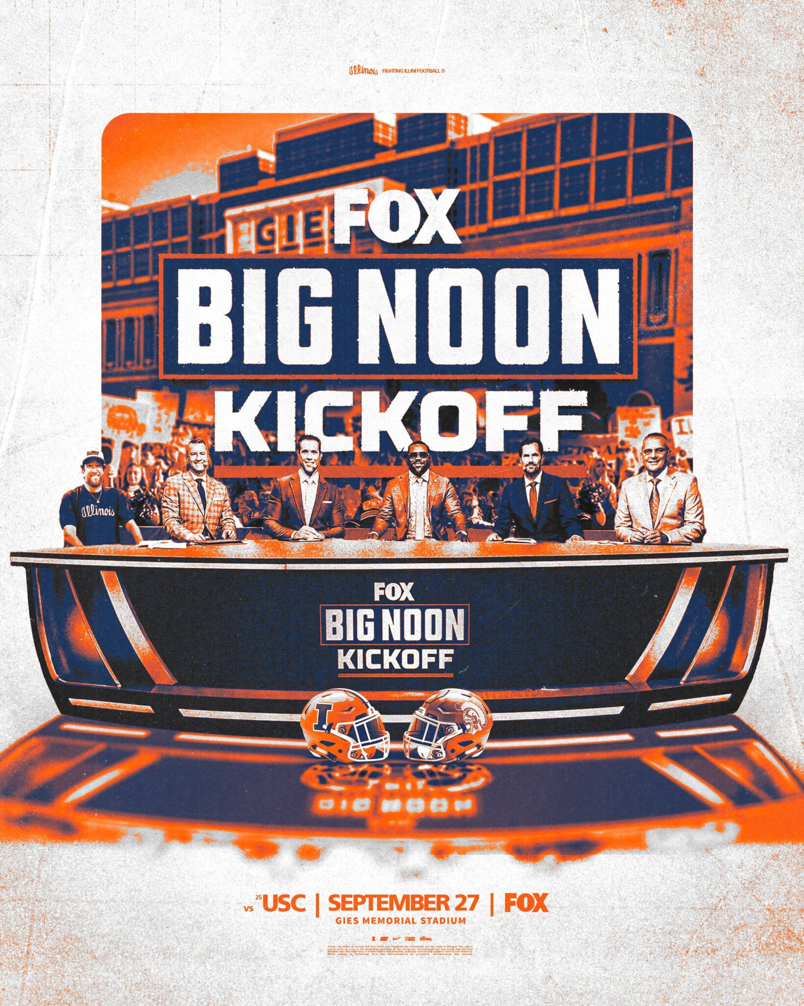 NEWS: Illinois vs USC to be Featured on Fox Big Noon Kickoff - Armchair Illinois