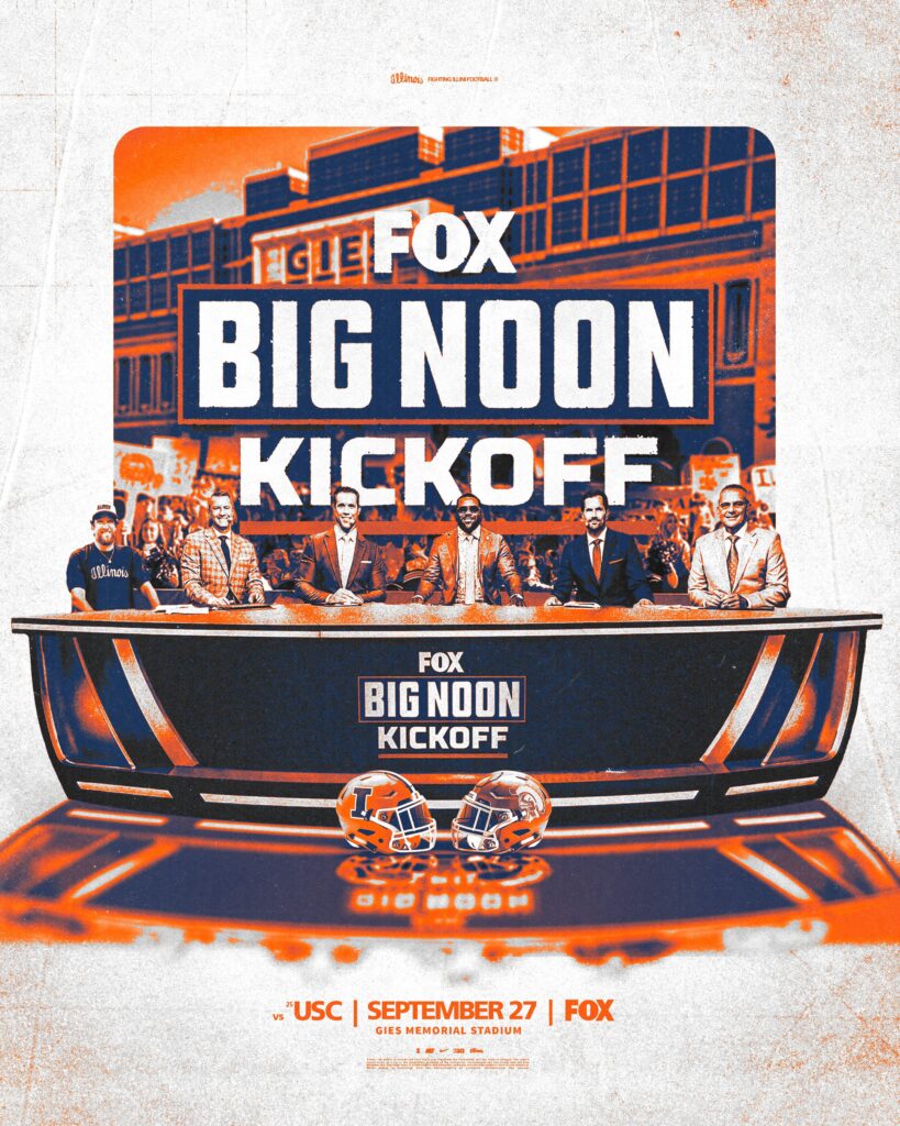 NEWS: Illinois vs USC to be Featured on Fox Big Noon Kickoff - Armchair Illinois