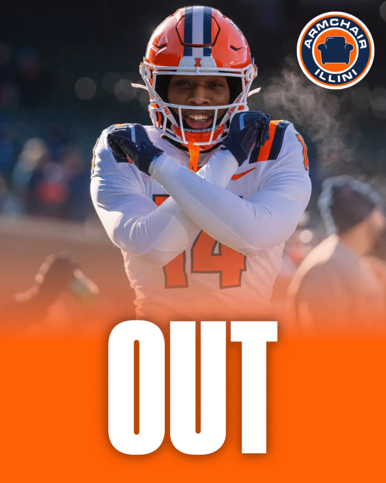 Illinois Football News: Xavier Scott to Miss Significant Time ...