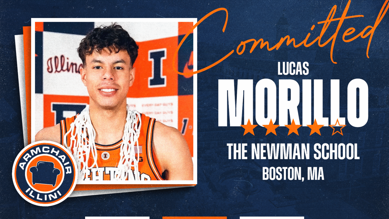 2026 top guard Lucas Morillo signs with Illinois Basketball - Armchair ...