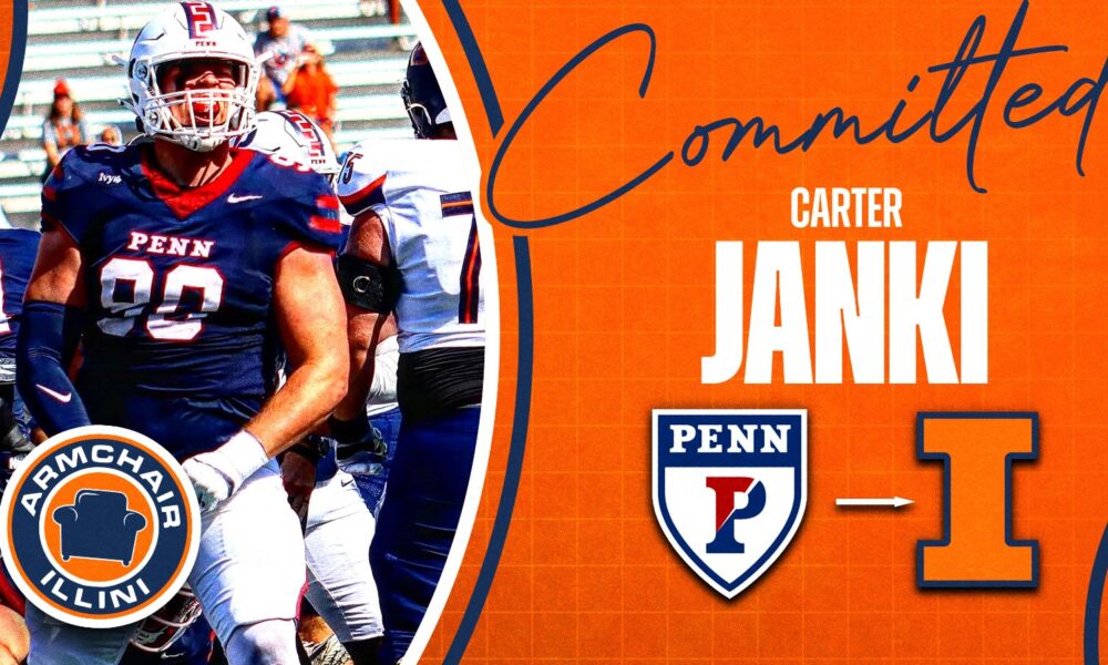 News: Illinois Football Lands Penn Transfer DL Carter Janki - Armchair ...