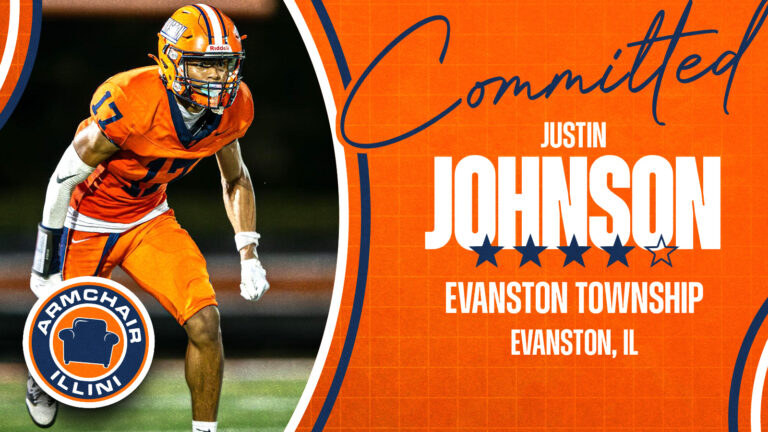Illinois football lands top in-state athlete Justin Johnson - Armchair ...