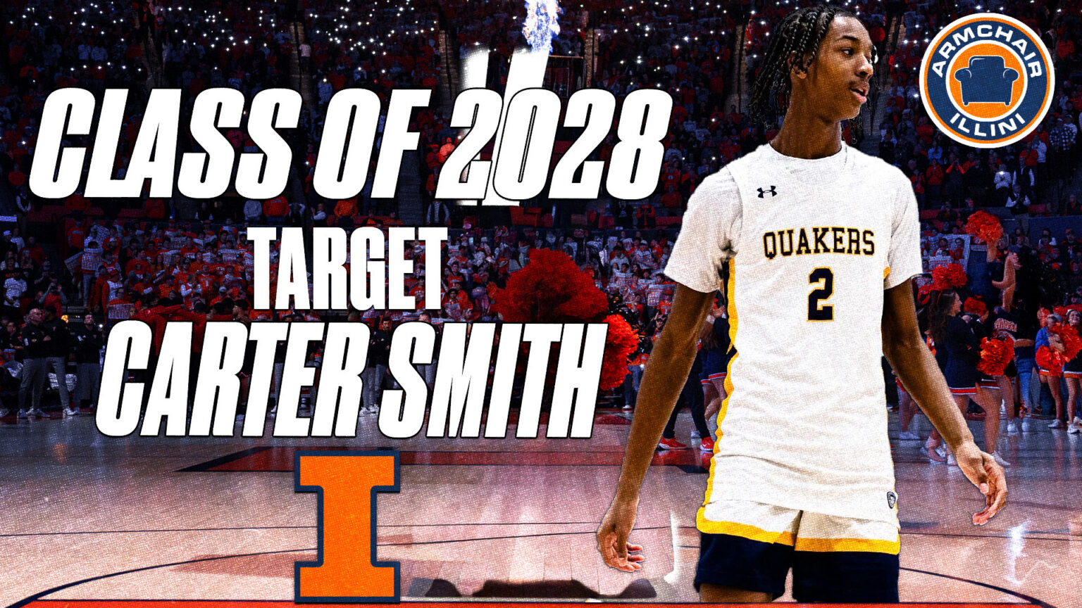 Illinois basketball to host 2028 guard Carter Smith for unofficial ...